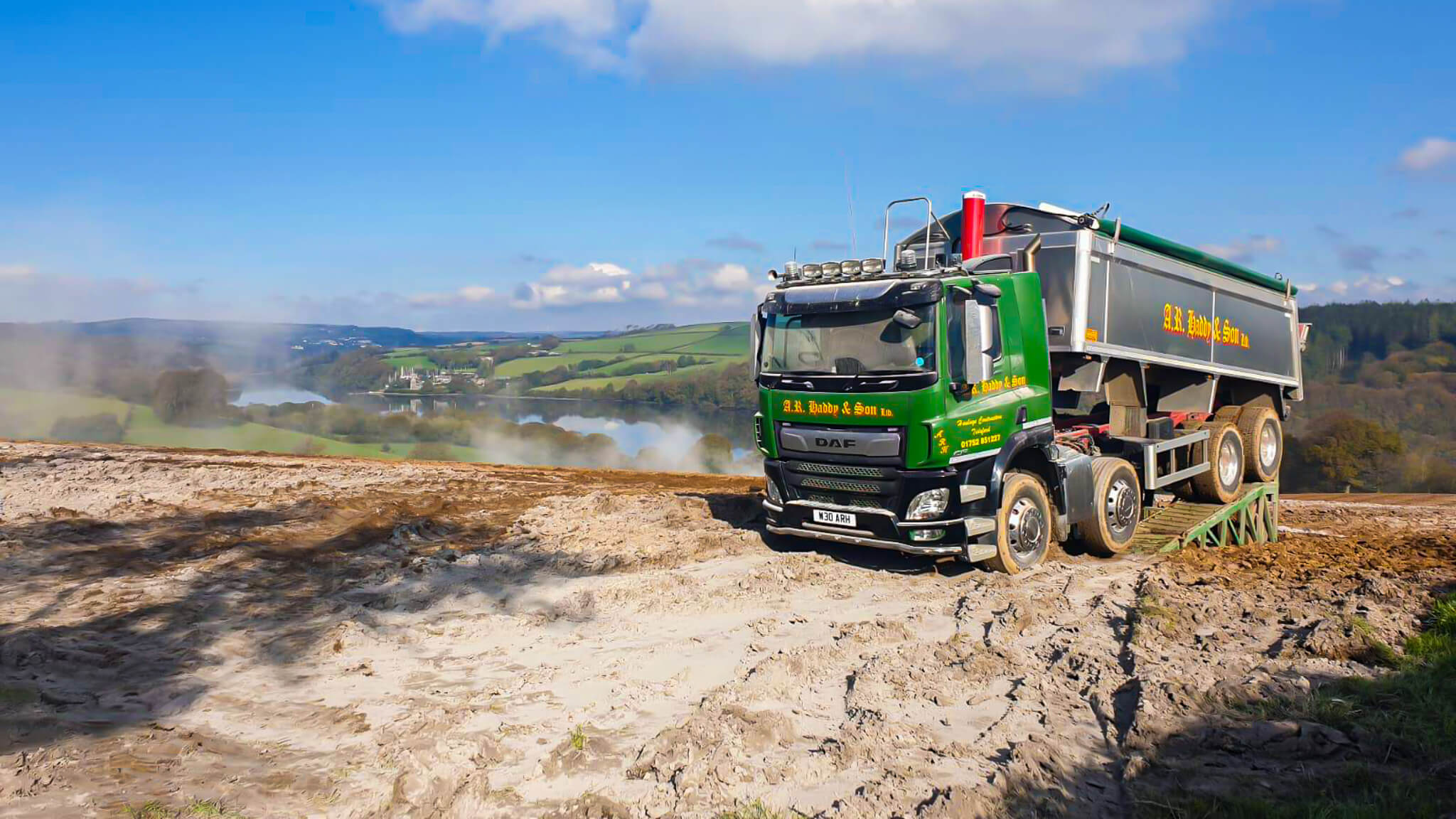 A R Haddy & Son Ltd - Haulage and tipper hire in Cornwall and Devon